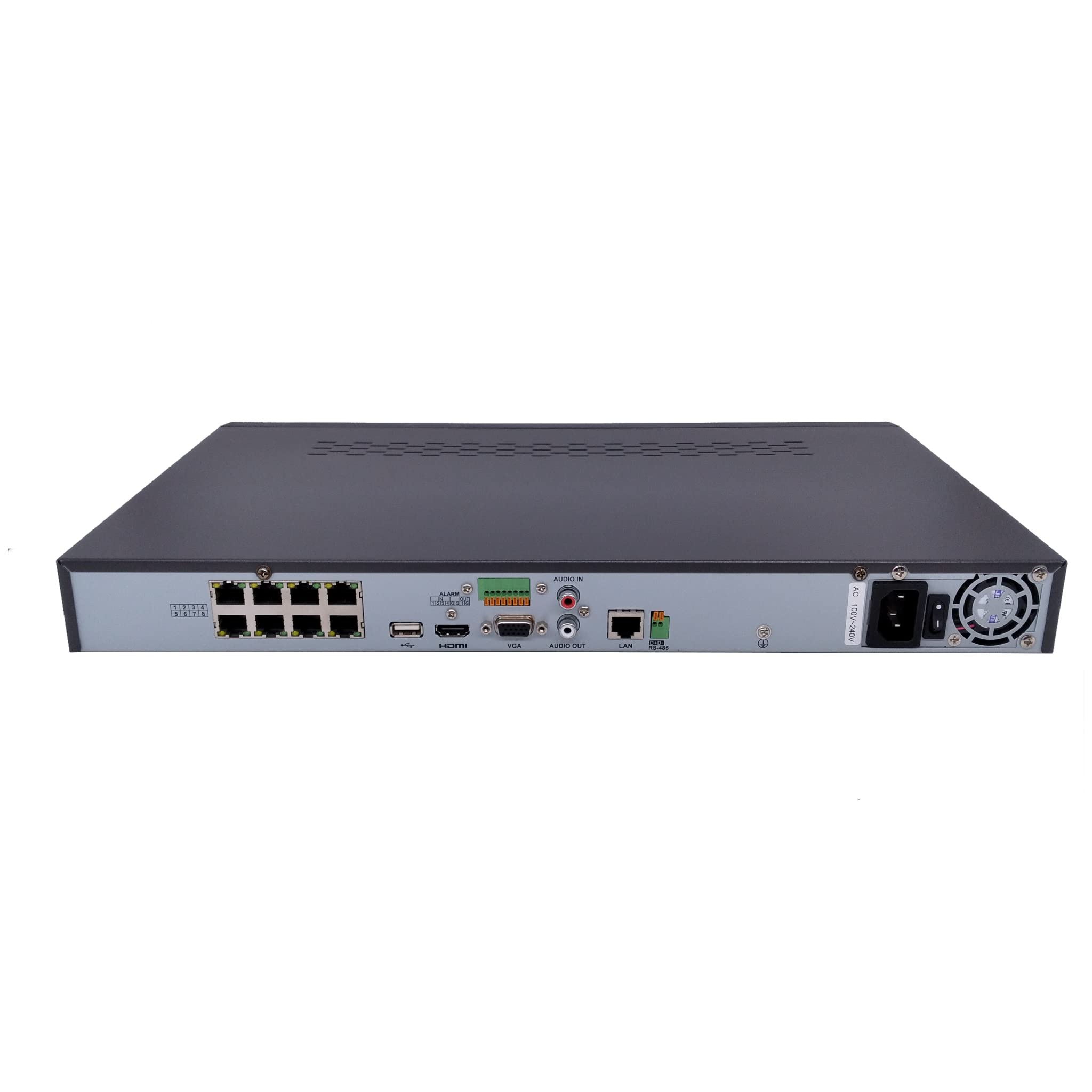 Hikvision DS-7608NI-SE/8P 8CH PoE NVR, up to 5MP (No HDD Installed) (Renewed)
