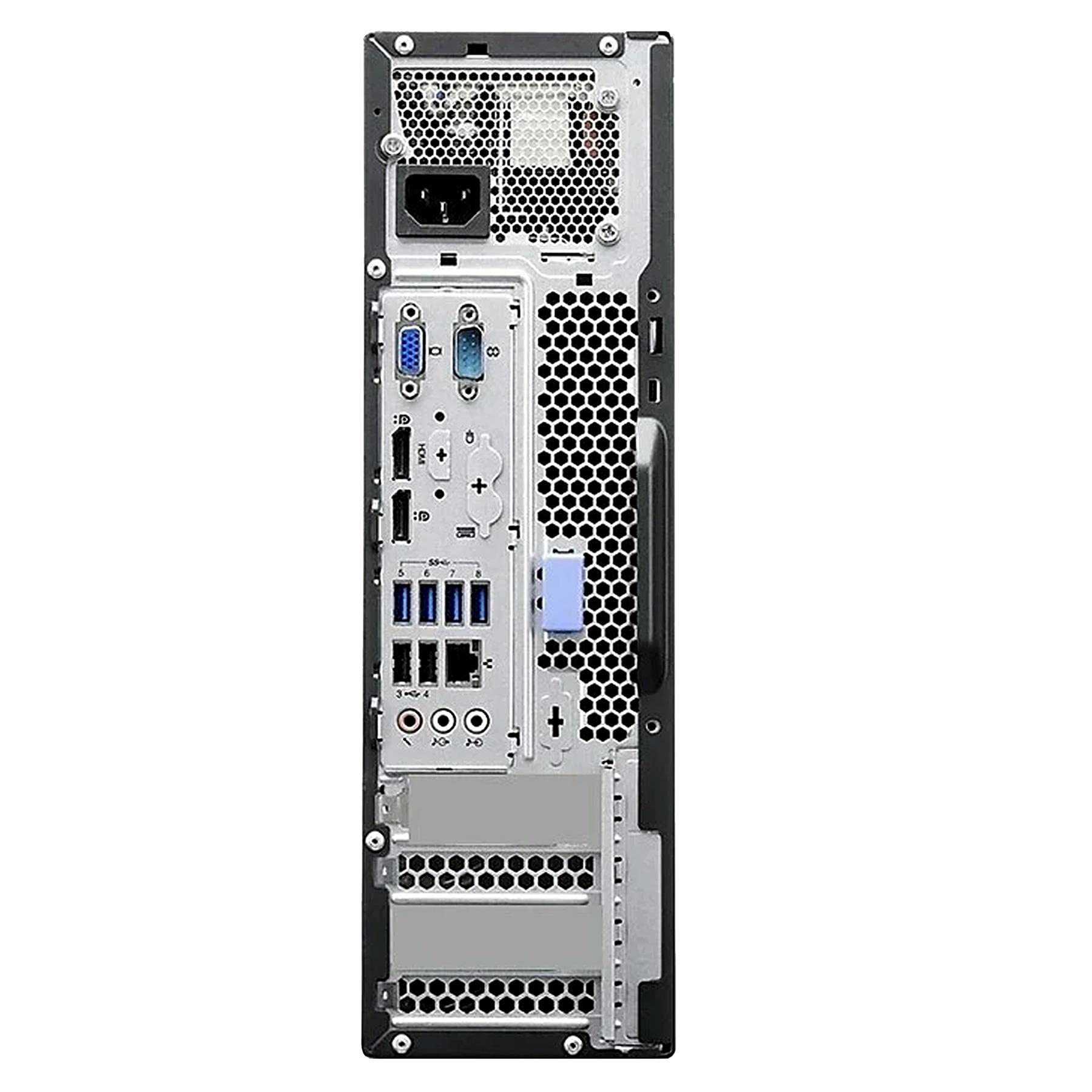 Lenovo ThinkCentre M93P Fast Desktop Computer PC with Dual 20Inch Monitor(HDMI), Intel Quad Core i5 4570 3.20 GHz, 8GB DDR3, 256GB Solid State SSD, KB, Mouse, USB WiFi, Windows 10 Pro 64-bit(Renewed)