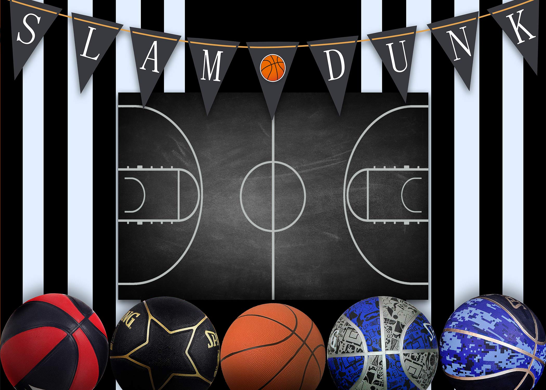Basketball Bakcdrop for Theme Party Spulies Banners Sports Photography Background