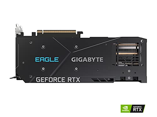 Gigabyte GeForce RTX 3070 Eagle OC 8G (REV2.0) Graphics Card, 3X WINDFORCE Fans, LHR, 8GB 256-bit GDDR6, GV-N3070EAGLE OC-8GD Video Card