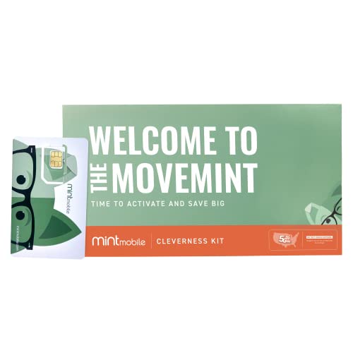 $20/mo. Mint Mobile Phone Plan with 15GB of 5G-4G LTE Data + Unlimited Talk & Text for 3 Months (3-in-1 SIM Card)