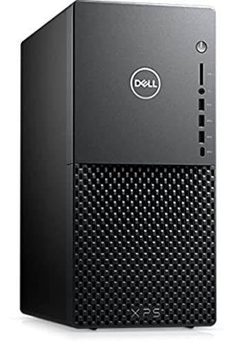 Dell XPS 8940 Desktop | Core i7-10700 - 1TB HDD + 512GB SSD Hard Drive - 32GB RAM - Nvidia GeForce RTX 3060 Ti | 8 cores @ 4.8 GHz - 8GB GDDR6 Win 10 Home Black