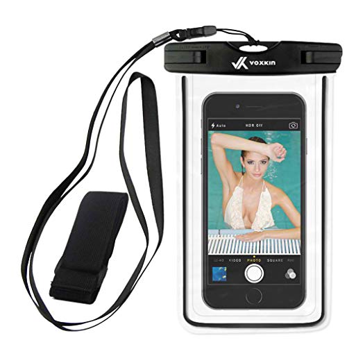⚡ [ PREMIUM QUALITY ] Universal Waterproof Phone Holder with ARM BAND & LANYARD - Best Grade Water Proof, Dustproof, Snowproof Case for iPhone 12 Pro Max, 12 Mini, S21 Ultra, S20, OnePlus 8, Pixel 5