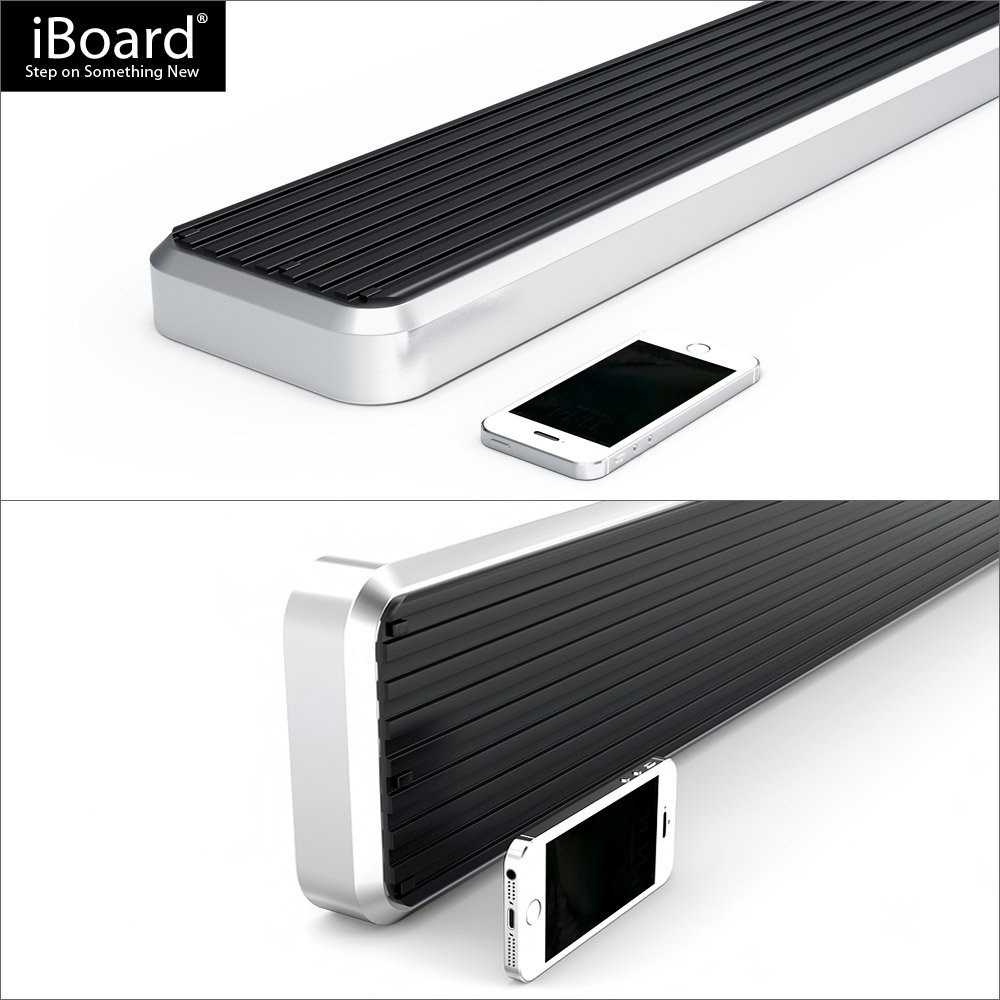 APS (Stainless Steel Polished Silver 6in Boards Compatible with Silverado Sierra 1500 2019-2025 Extended Cab & 2500 3500 2020-2025 (Exclude 19 1500 LD)(Silverado 1500 LTD Sierra 1500 LD 2022)