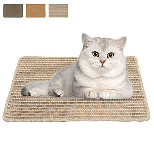 Cat Scratching Pad, Scratching Mat,Scratch Pads,Cat Scratcher Rug Natural sisal Rope Carpet