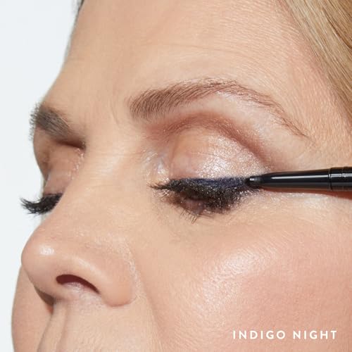 LAURA GELLER NEW YORK INKcredible Gel Eyeliner - Indigo Night - Waterproof Smudge-proof Eyeliner Pencil - Built in Sharpener