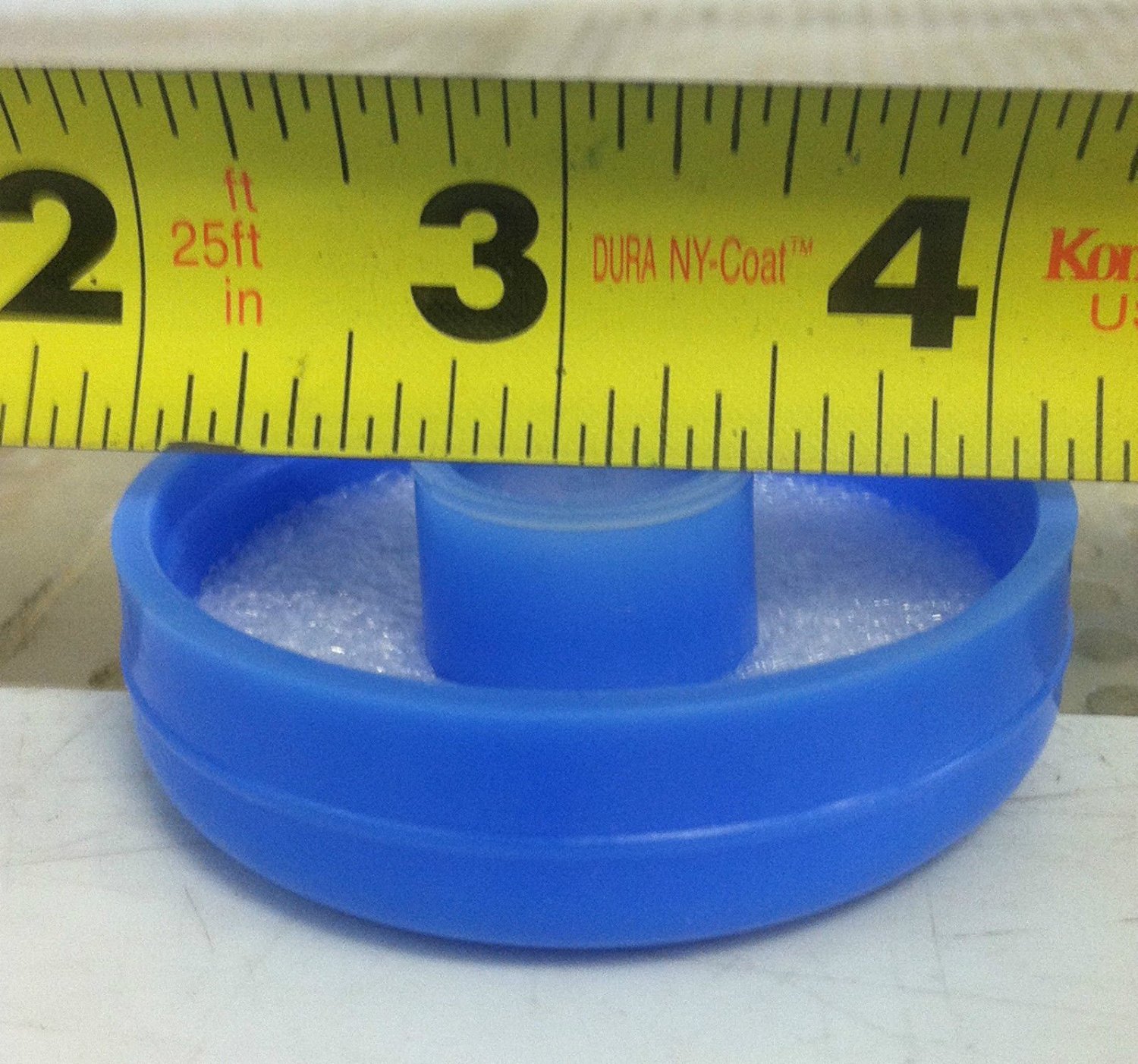 (Bag of 3) No spill reusable crown top water bottle push caps 55 mm