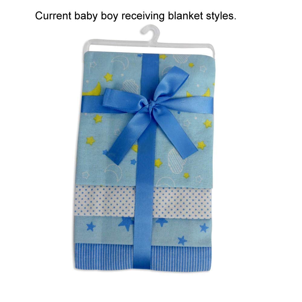 Gift Baskets Associates Welcome Baby Bassinet New Baby Gift Basket, 89062-Blue