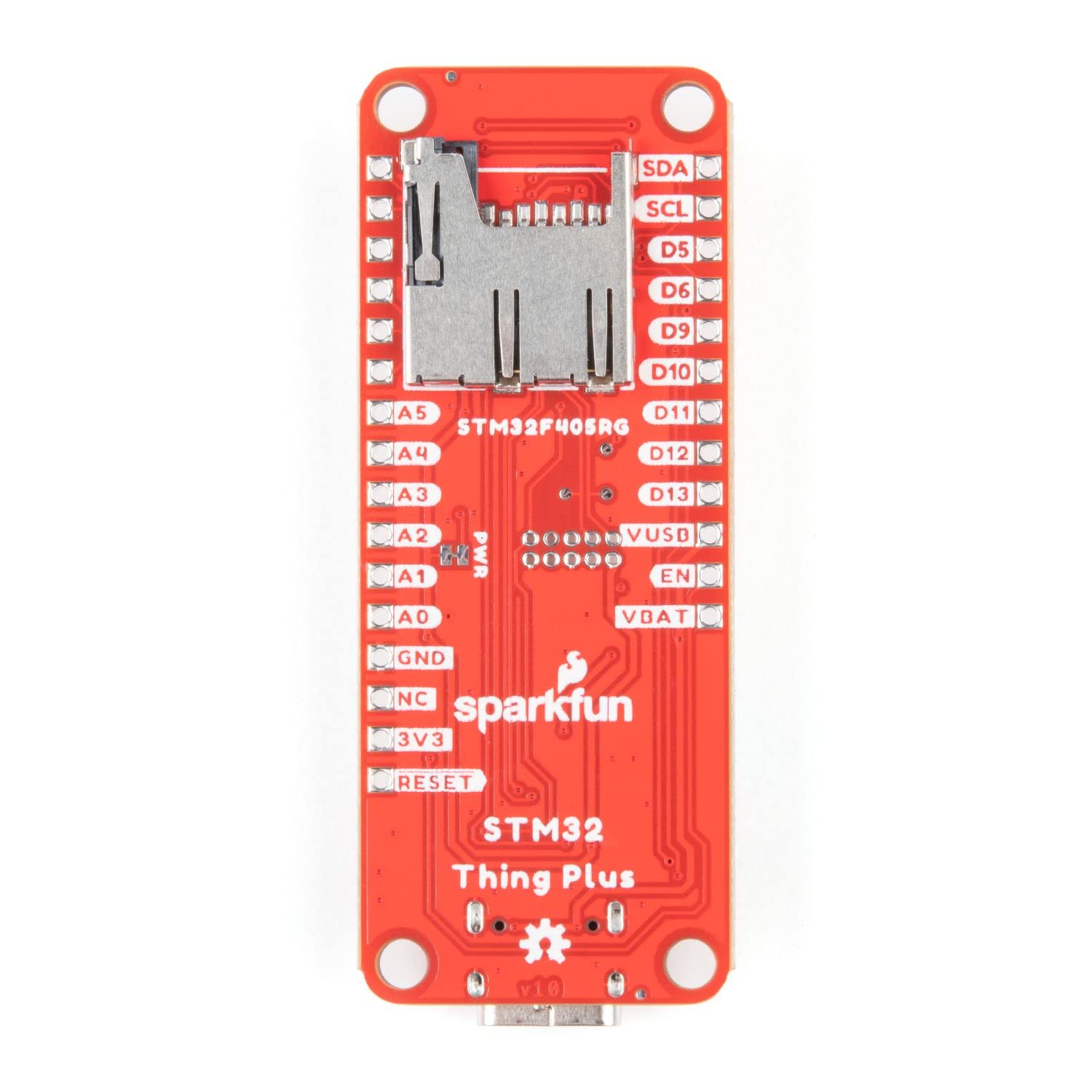 SparkFun Thing Plus - STM32 - ARM® Cortex®-M4 32-bit RISC core - 1.8 V to 3.6 V Application Supply - an economical and Easy to use Development Platform - Adaptive Real-time Accelerator