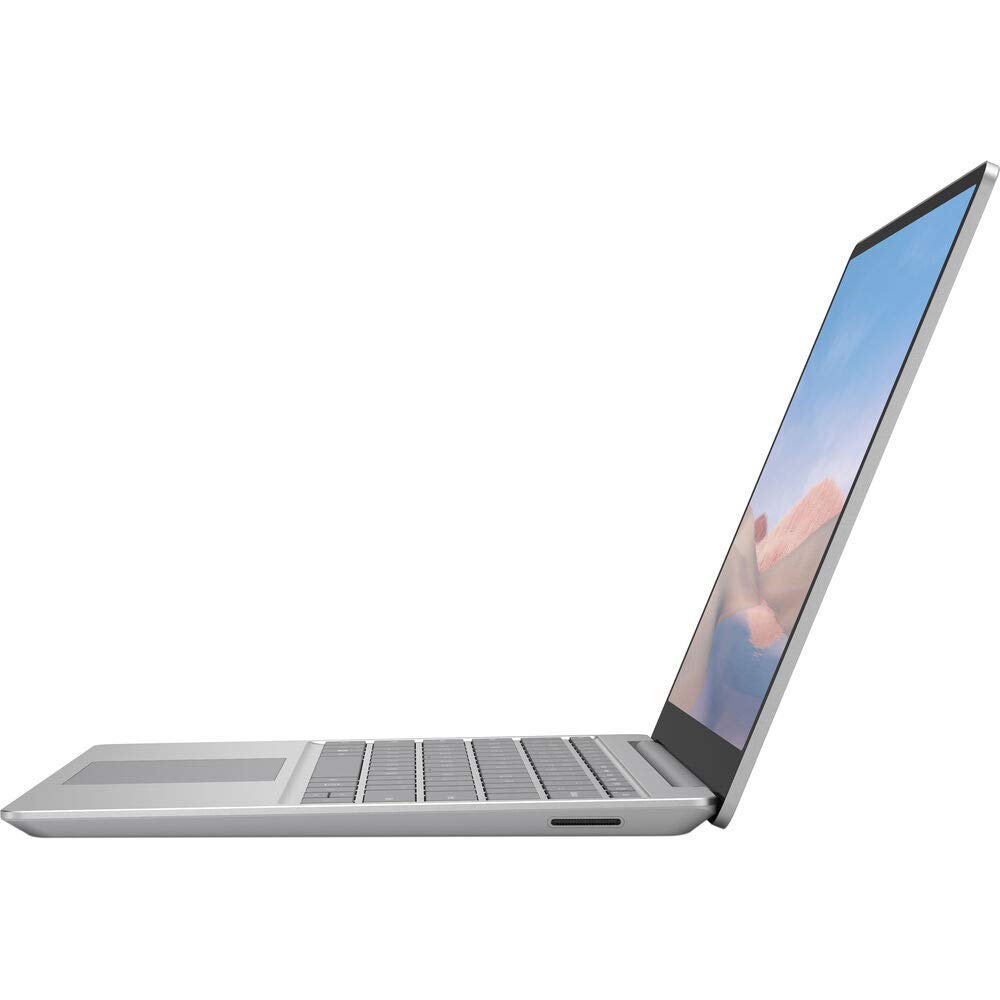Microsoft THH-00001 Surface Laptop Go 12.4-inch Intel i5-1035G1 8GB/128GB Touchscreen, Platinum Bundle 365 Personal