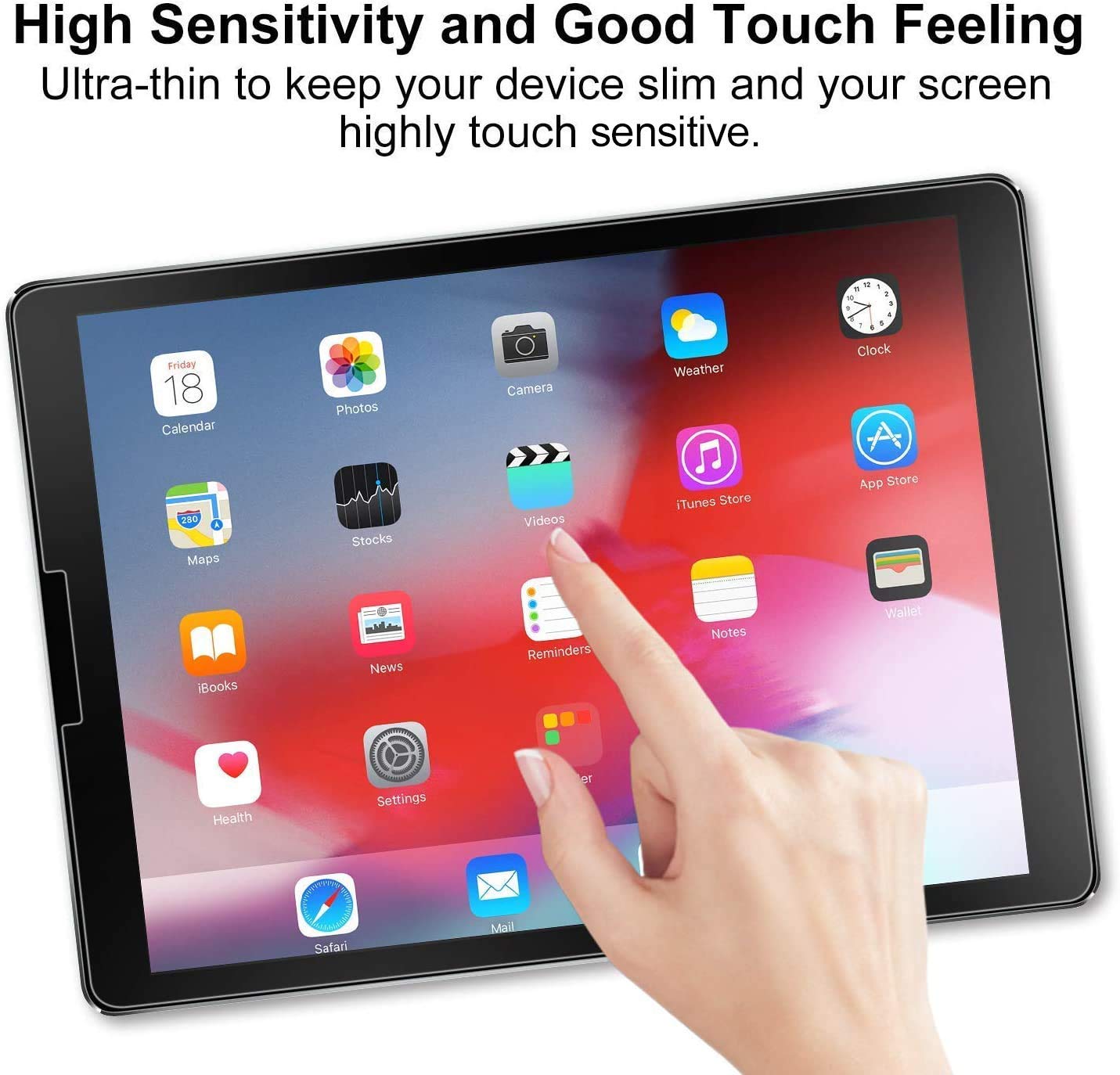 [2 Pack] Paper Screen Protector for iPad Pro 11inch (2022-2018), iPad Air 5th/Air 4th Generation (2022/ 2020, 10.9 Inch), Matte Screen Protector for iPad Air 5/ Air 4/ Pro 11 (2022-2018)- Anti Glare