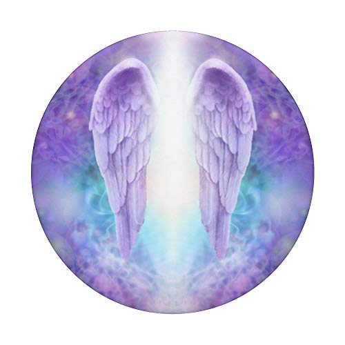 Angel Wings Guardian - Christian Heaven Cherub - Mystic Gate PopSockets PopGrip: Swappable Grip for Phones & Tablets