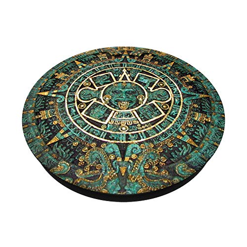 Aztec Calendar Mexican Mayan Gift PopSockets PopGrip: Swappable Grip for Phones & Tablets
