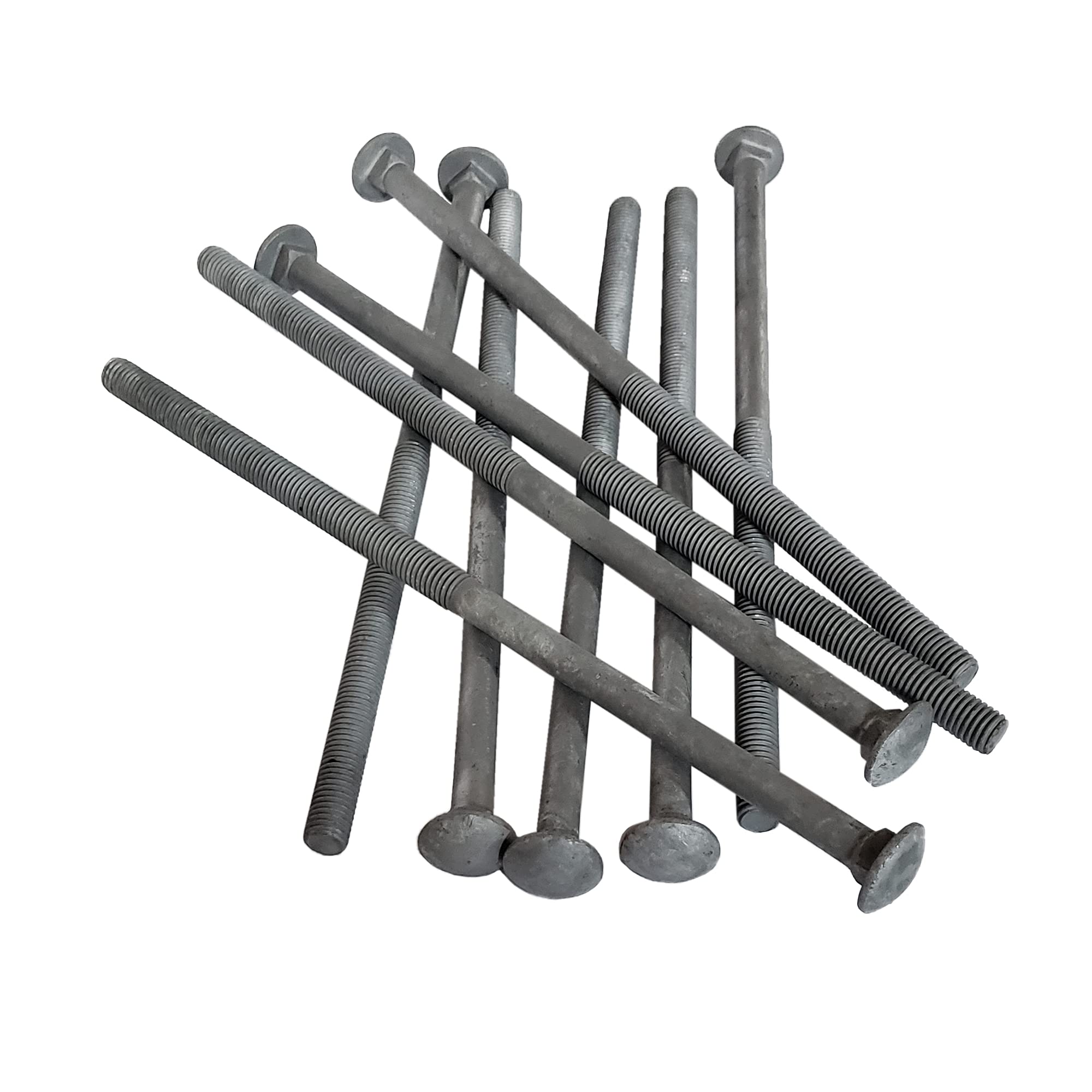 1/2" - 13 x 12 Carriage Bolt | Round Head| Hot Dip Galvanized | 20pcs Box