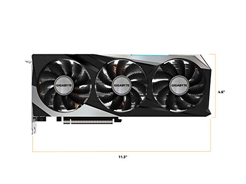GIGABYTE AMD Radeon RX 6800 XT GAMING OC 16G Graphics Card, 16GB of GDDR6 memory, powered by AMD RDNA 2, HDMI 2.1, WINDFORCE 3X Cooling System, GV-R68XTGAMING OC-16GD