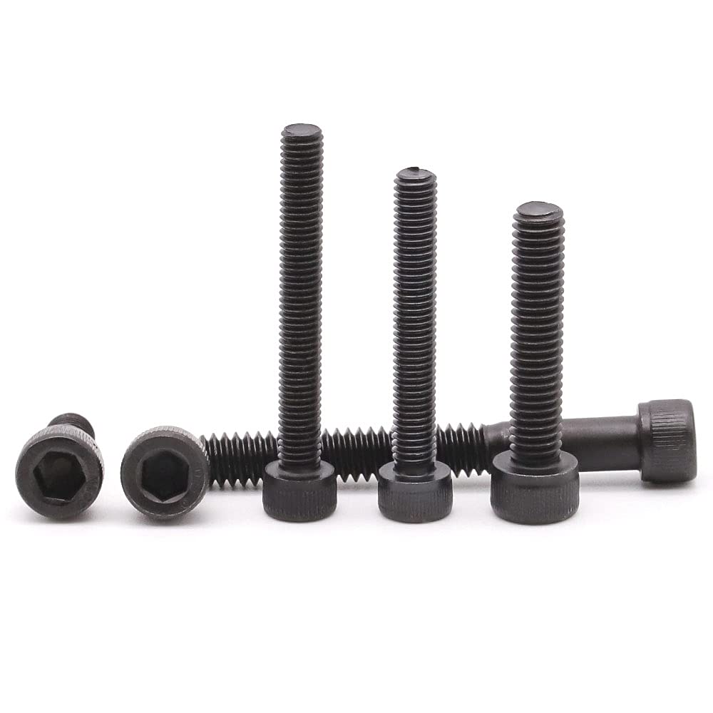 1/4-20 x 1-3/4 inch (20 Pack) Socket Head Cap Screws 12.9 Grade Alloy Steel, Partial Thread, Black Oxide Finish