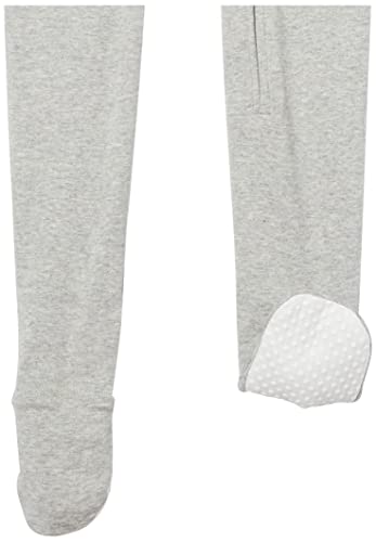 Amazon Essentials Disney | Marvel | Star Wars Unisex Babies' Snug-Fit Cotton Footed Pajamas, Pack of 2, Mickey Moods - Footed Sleeper, 18 Months