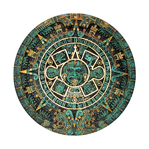 Aztec Calendar Mexican Mayan Gift PopSockets PopGrip: Swappable Grip for Phones & Tablets