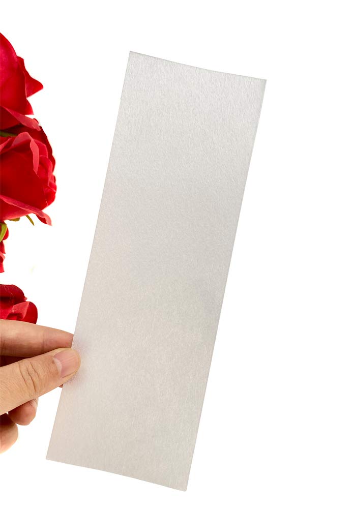 100Pcs Non-Woven Wax Strips Facial and Body Hair Removal Waxing Strips Epilating Bikini Wax Strip Paper
