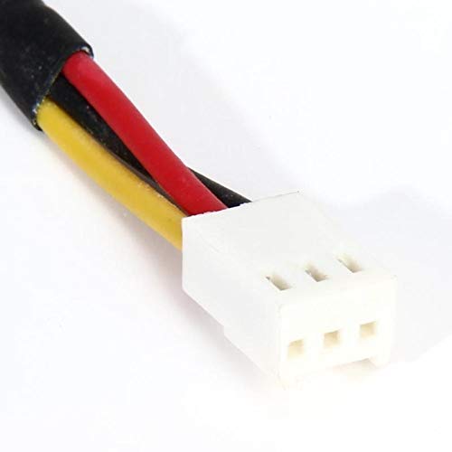 10PCS 3PIN Reduced PC Fan Speed Noise Extended Resistance 3 Needle mild Connector Adjustment Fan Speed liuqiangmeiguo (Color : 110 mm)