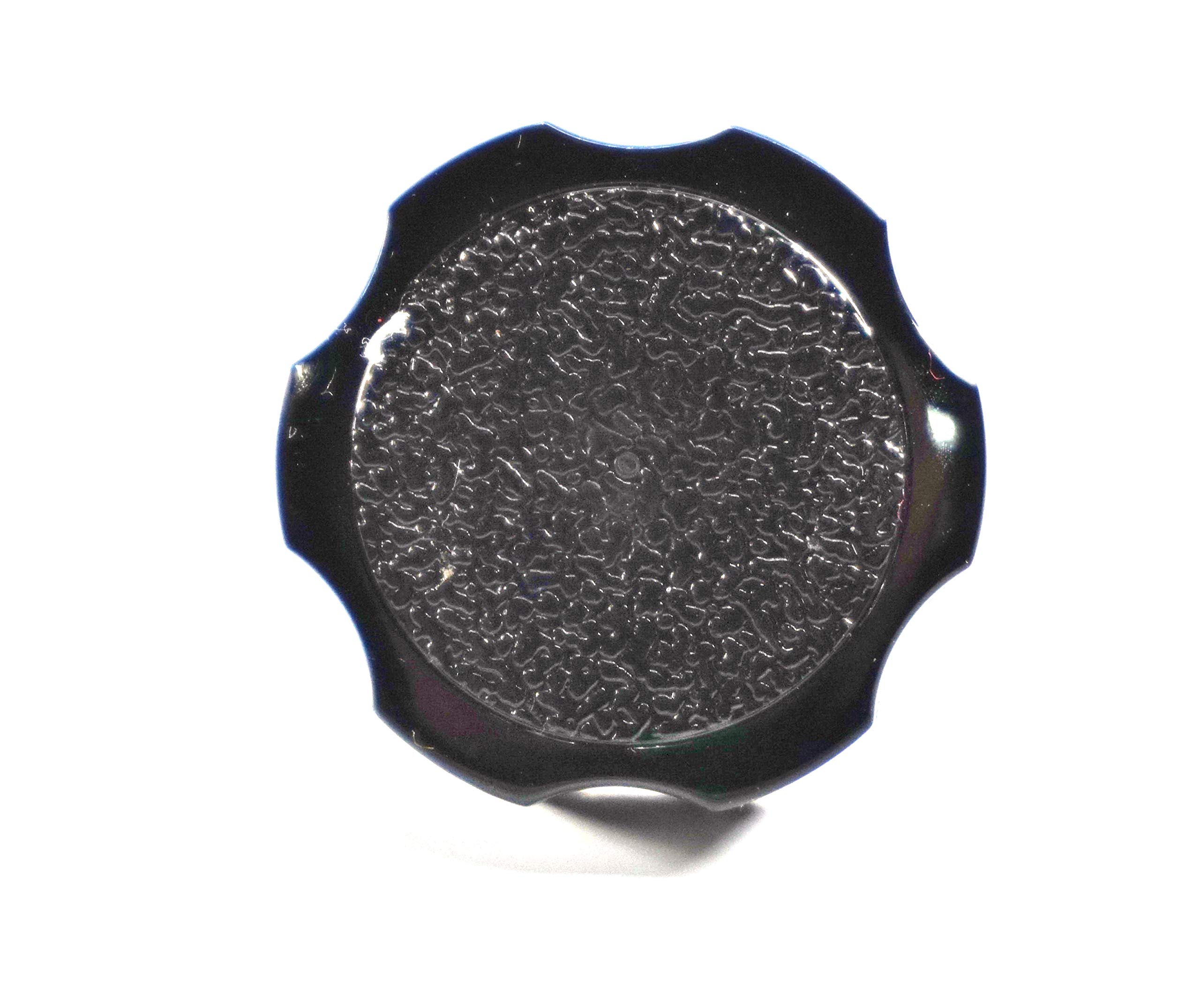 1/4"-20 x 3/4" Thumb Screw Stainless Steel Standard/Coarse Threads Clamping Rosette Knobs Black - Made in The USA (2)