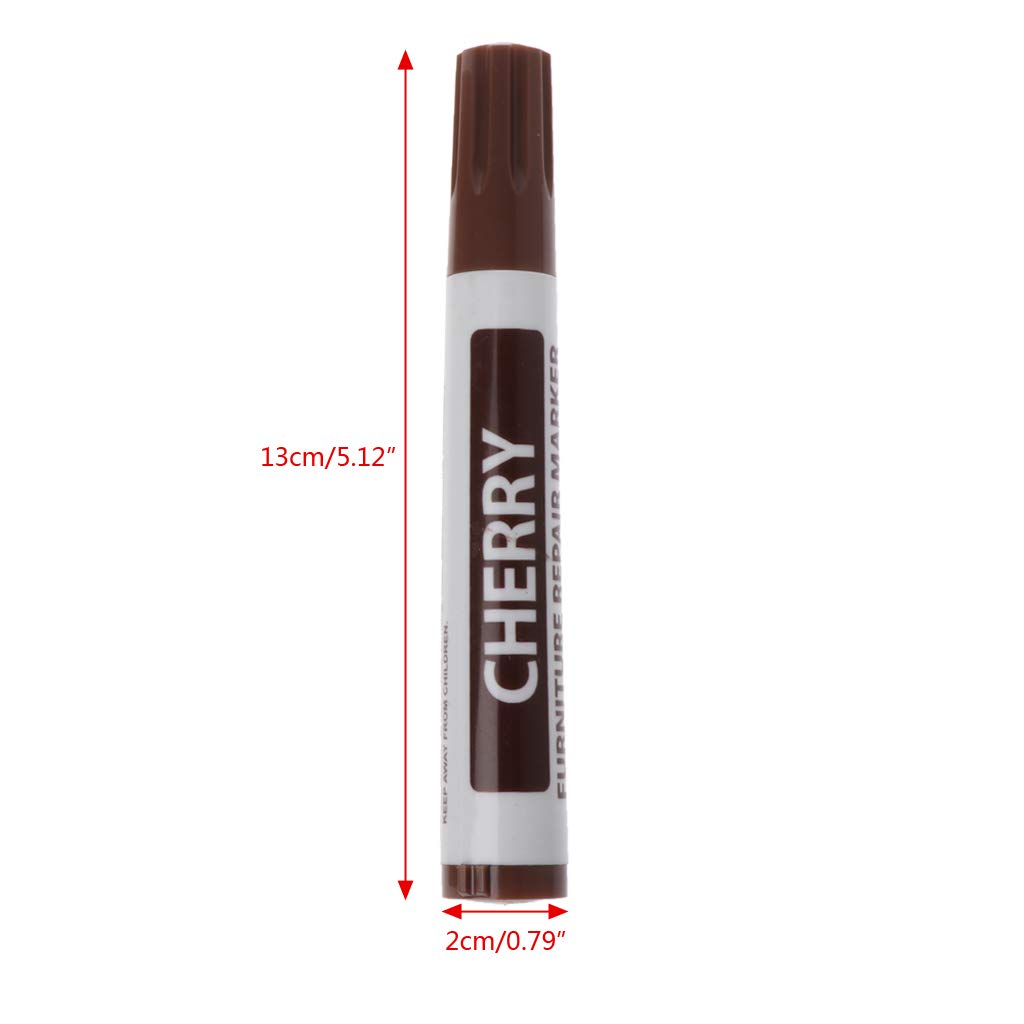 Youngy Furniture Repair Wood Cabinet Floor Touch Up Markers Scratch Filler Remover - Oak
