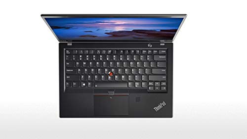 2018 Lenovo ThinkPad X1 Carbon (5th Gen) - Windows 10 Pro - Intel Core i7-6500U, 256GB NVMe-PCIe SSD, 8GB RAM, 14 FHD IPS (1920x1080) Display, Fingerprint Reader, (Classic Black) (Renewed)