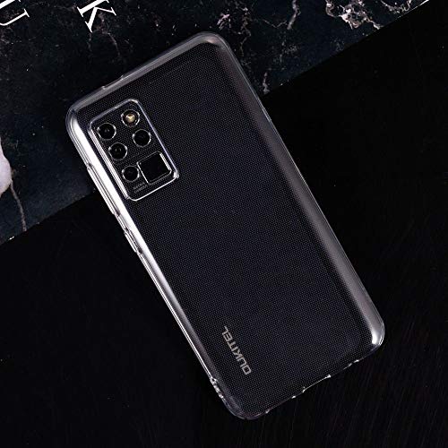AQGG for Oukitel C21 [6.40"] Case, Soft Silicone Bumper Shell Transparent Flexible Rubber Phone Protective Cases TPU Cover for Oukitel C21 -Girl