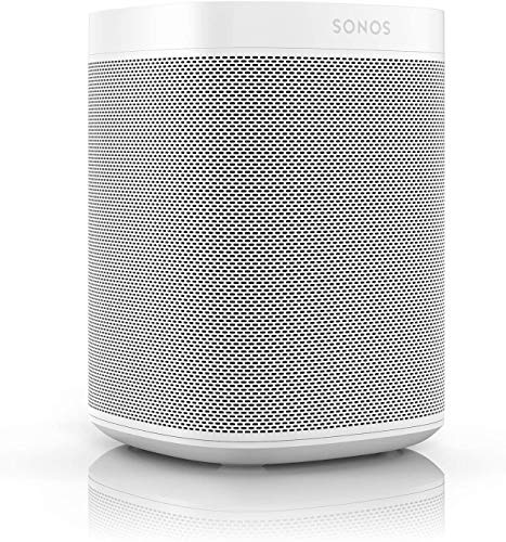 Sonos One (Gen 2) - Voice Controlled Smart Speaker with Amazon Alexa Built-In - White (Renewed)