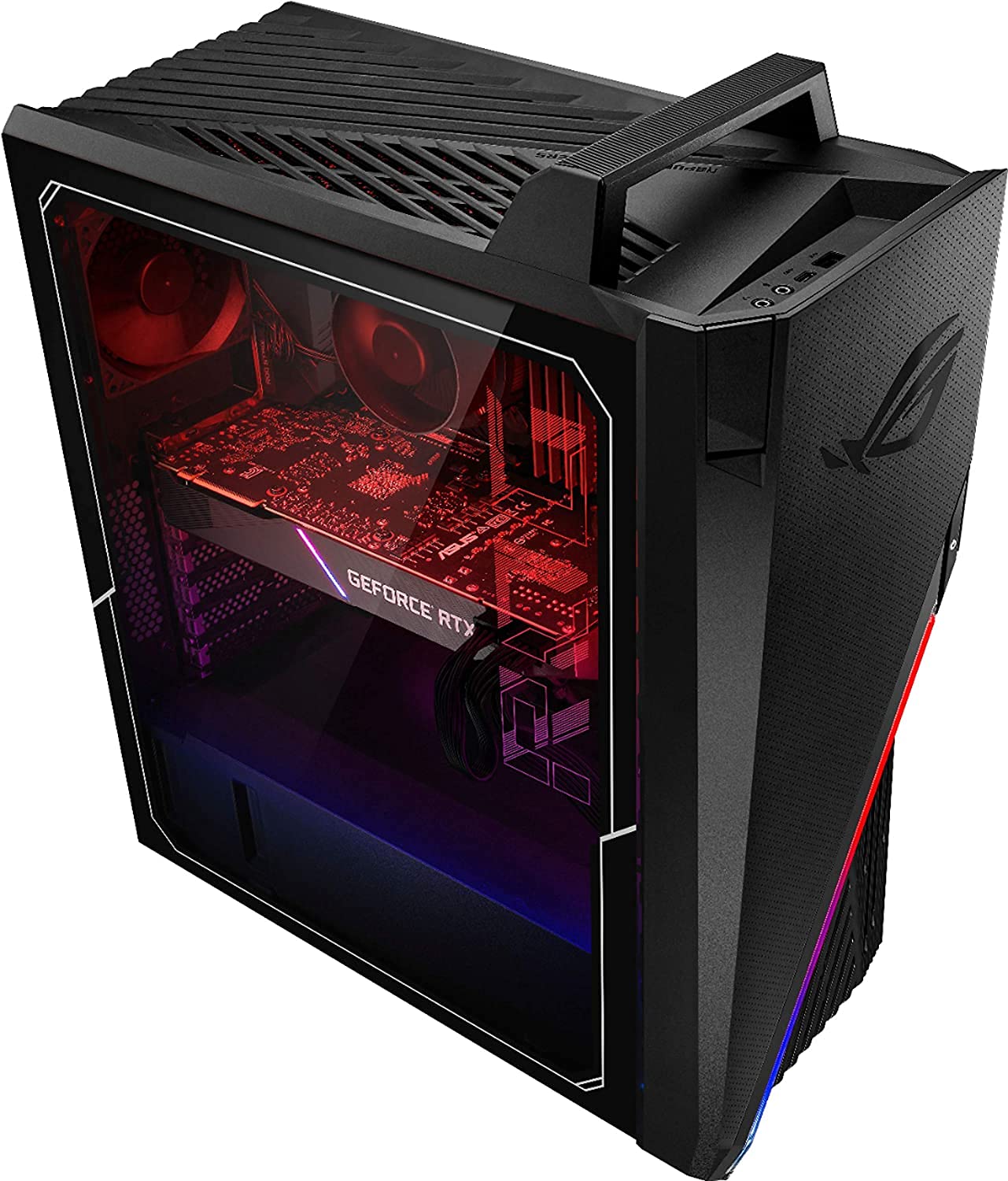 ASUS ROG Strix GA15DK Gaming Desktop PC, AMD Ryzen 7 5800X, GeForce RTX 3070, Wi-Fi 5, Windows 10 Home, 32GB RAM | 1TB PCIe SSD+1TB HDD + Generic Accessories