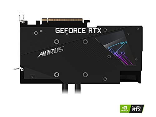 GIGABYTE AORUS GeForce RTX 3080 Xtreme WATERFORCE 10G (REV2.0) Graphics Card, All-in-one Cooling System, LHR, 10GB 320-bit GDDR6X, GV-N3080AORUSX W-10GD REV2.0 Video Card
