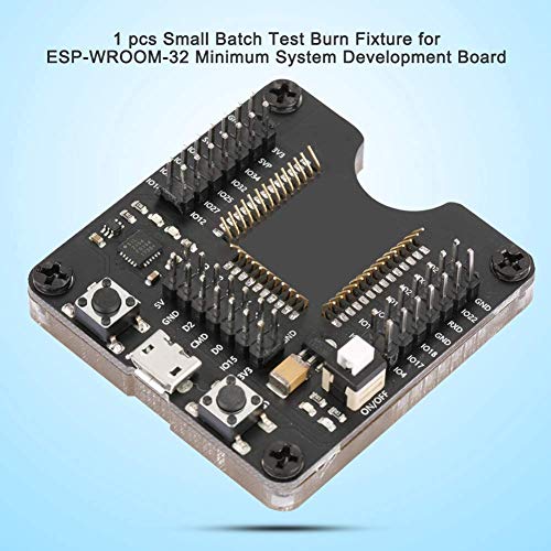 1 pcs ESP-WROOM-32 Adapter, Small Batch Test Burn Fixture Test Board Burn Fixture for ESP-WROOM-32 Minimum System Development Board 27g/1.0oz