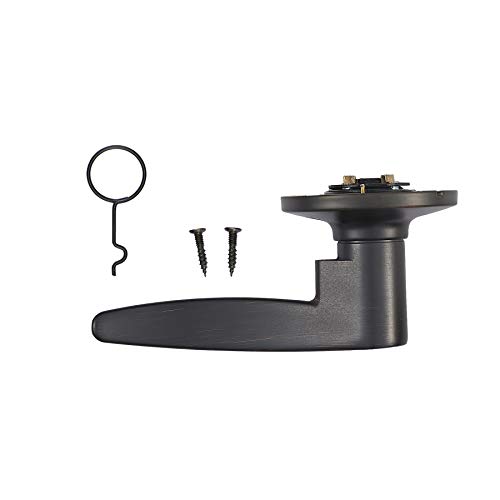 Amazon Basics Victor Dummy Door Lever - Left-handed Lever, Oil Rubbed Bronze