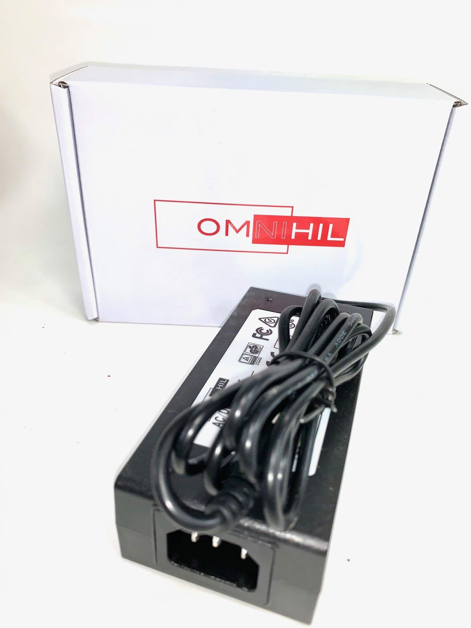 [UL Listed] OMNIHIL 8 Feet Long AC/DC Adapter Compatible with The MYX Plus Trac Bike