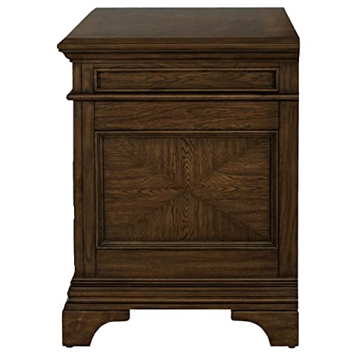 Coaster Furniture Hartshill 5-Drawer Burnished Oak File Cabinet 881284