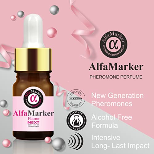 ALFAMARKER Pheromones Perfumes for Women - Long-Lasting Oil Formula - Aroma para Mujeres - Pheromone Perfume Oil for Women - Bottle 5ml with Dropper