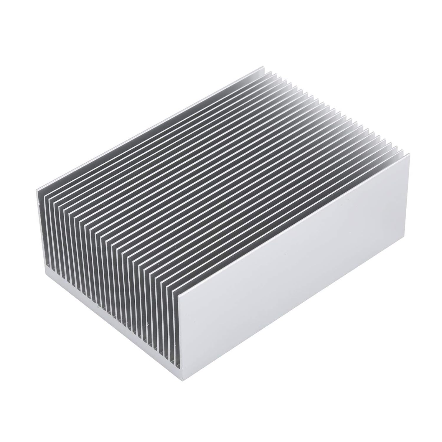 Awxlumv Large Aluminum Heat Sink 2.71"x2.71"x1.41"/ 69x69x36mm Heatsink High Power Cooling Plate 27 Fin Radiator GPU Cooler IC Module PC Computer Led PCB Charger Electronics Amplifier