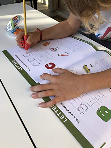 Bright Autism Trace and Learn to Write Workbook, Trace line, Shapes, Numbers and Letters workbook for Kids, Preschool Workbook, Pre-Writing, Pre-Reading