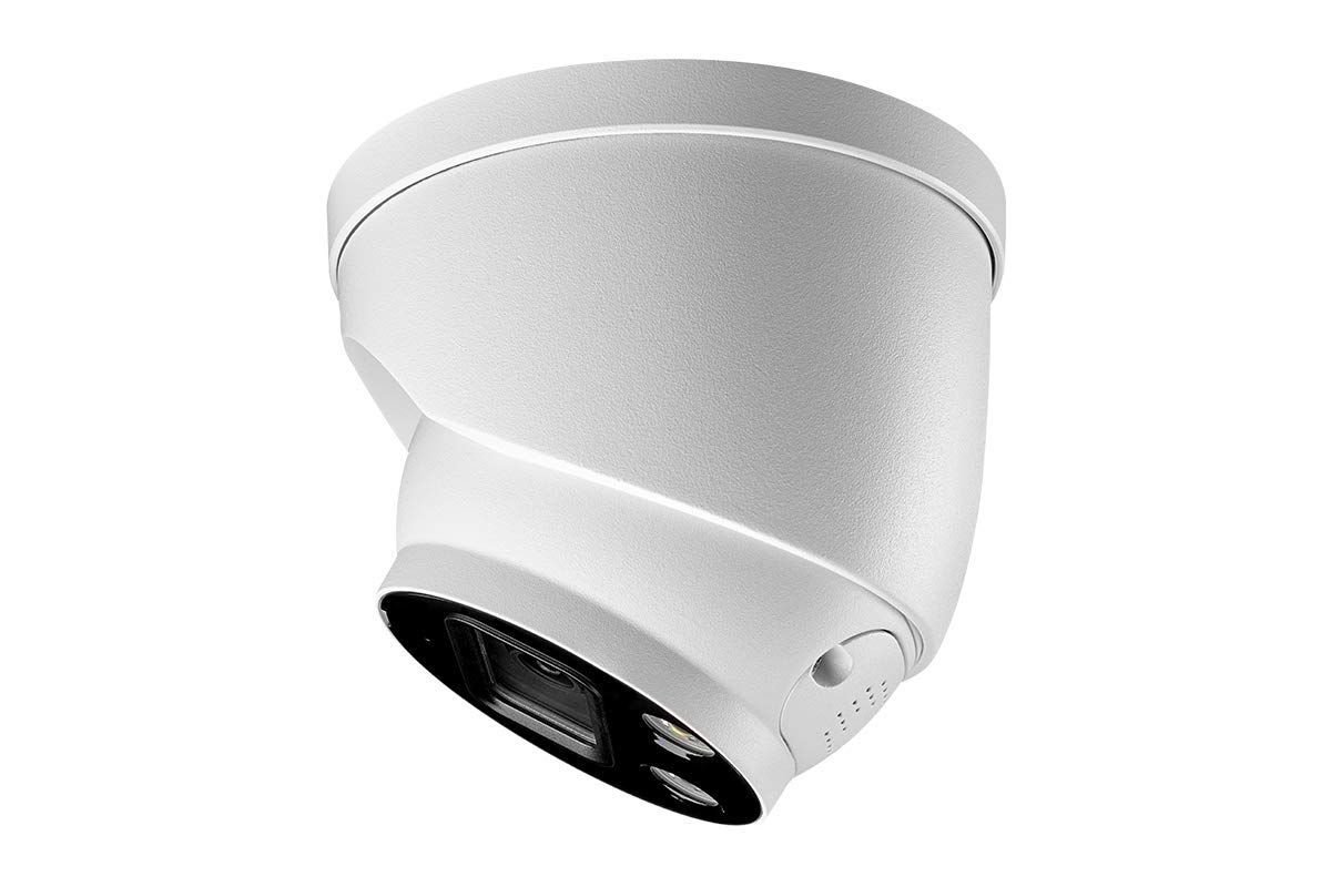 Lorex Technology Lorex N4K2SD-84WD 4K Smart Deterrence Surveillance System Featuring N842A82 2TB 4K Fusion NVR and 4 E892DD 4K Two-Way Audio Smart Motion Detection Dome Cameras
