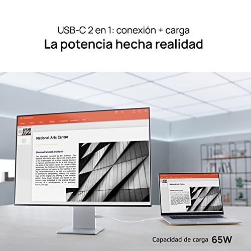 HUAWEI MateView 28.2" Monitor, 4K+ UHD Wireless 3.2, IPS, 98% DCI-P3, VESA DisplayHDR 400, Wireless Projection, USB-C, HDMI, Mystic Silver