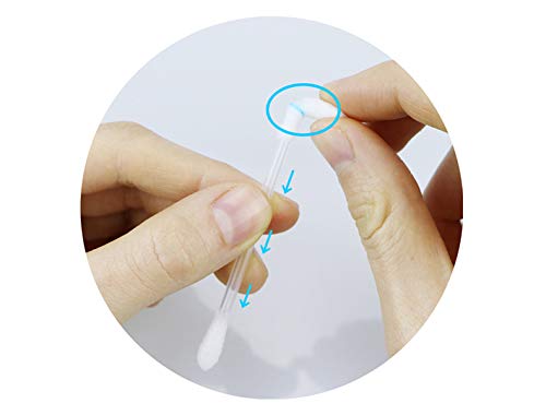 100+50 ps Alcohol Swabs Cotton Q Tips Individually Wrapped Disposable Swabsticks Sanitary First Aid Kit Safety for Women Men