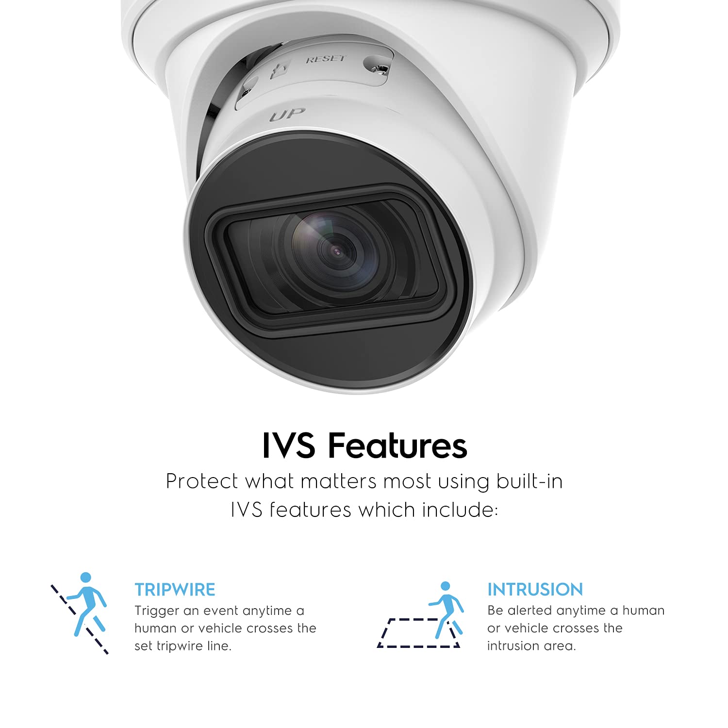 Amcrest 4K Optical Zoom IP Camera, Varifocal 8MP Outdoor POE Camera Turret, Security Camera, 2.7mm~13.5mm Lens, IP67 Weatherproof, MicroSD Recording (IP8M-VT2779EW)