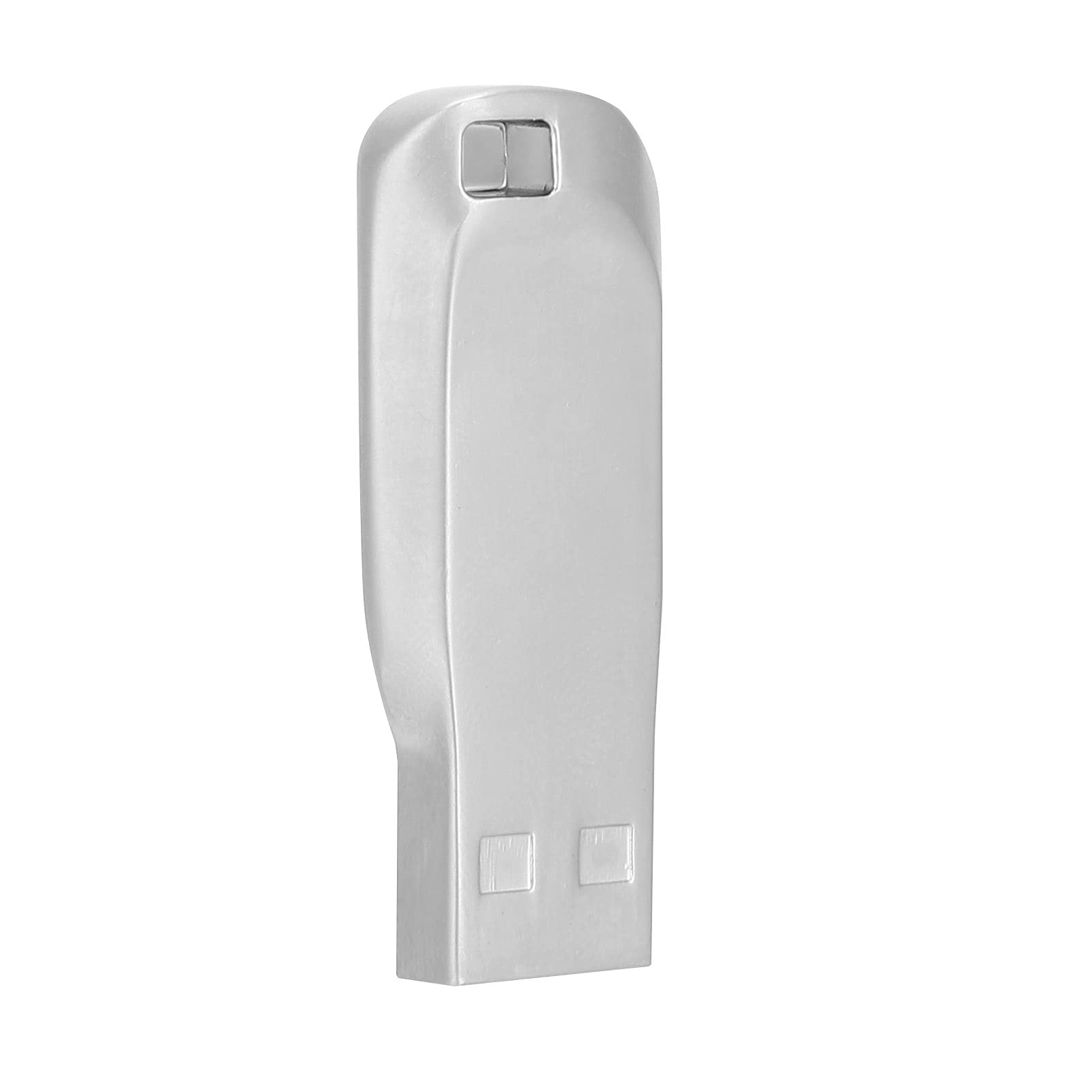 Lazmin112 Flash Drive,Metal Portable Uncovered 2.0 USB Thumb Memory Stick,Pen Drive, for Information Storage Data Transmission, 1/2/4/8/16/32/64/128 GB(Optional)(16g)