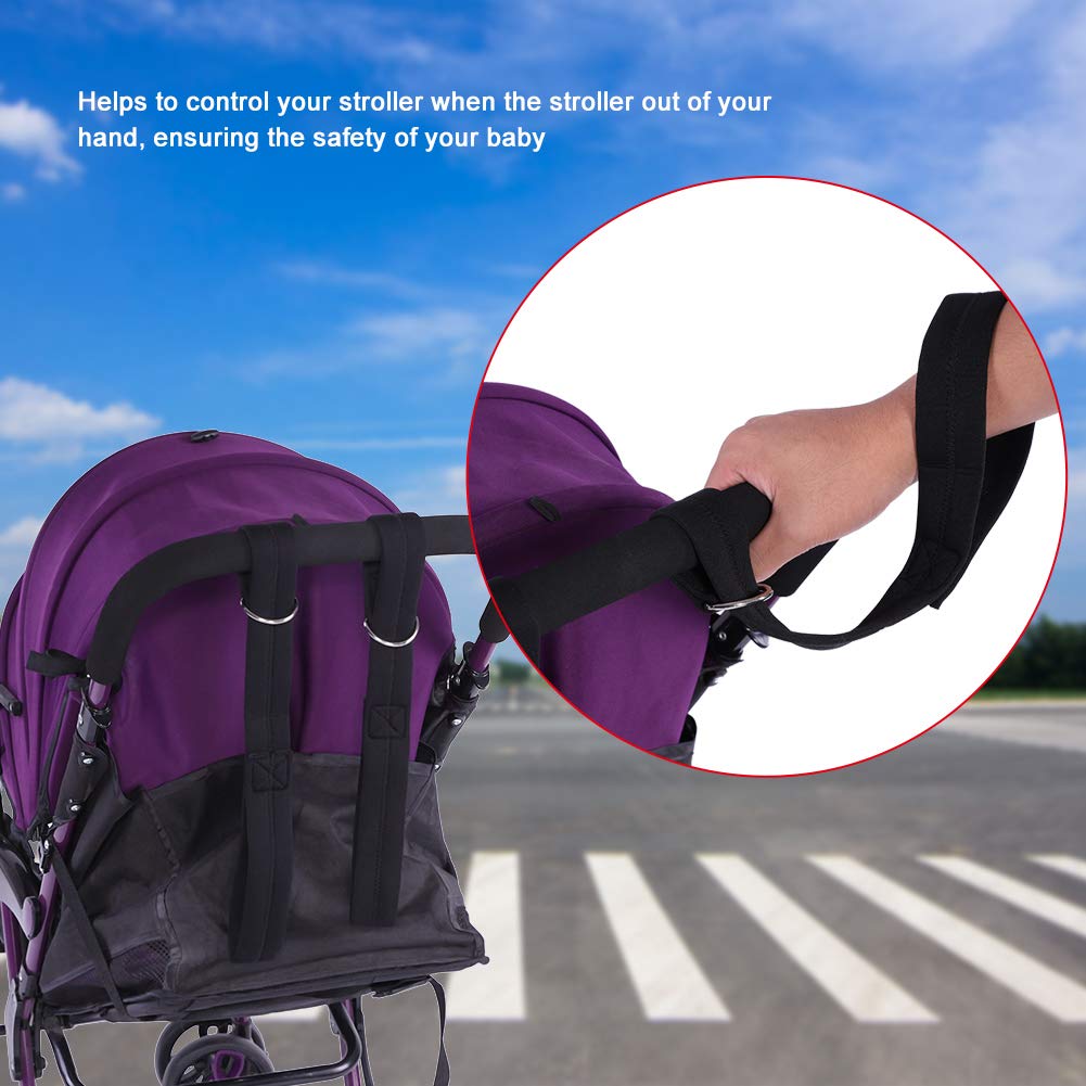 Naroote Baby Stroller Safety Wrist Strap, Baby Stroller Straps, Anti-Lost Wrist Leash Wheelchair Safety Wrist Strap Straps Hands Leash for Stroller or Wheelchair Security-Accessory