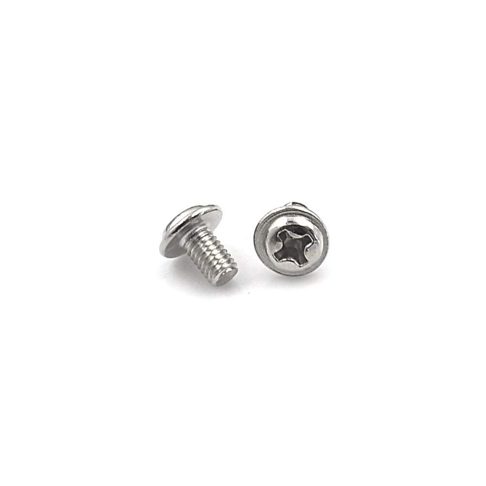 100Pcs PC Case Hard Drive Precision PSU 6/32" Hex Screws for Computer Floppy DVD ROM Motherboard M3 Screw M3X5 5mm SCRW-041396