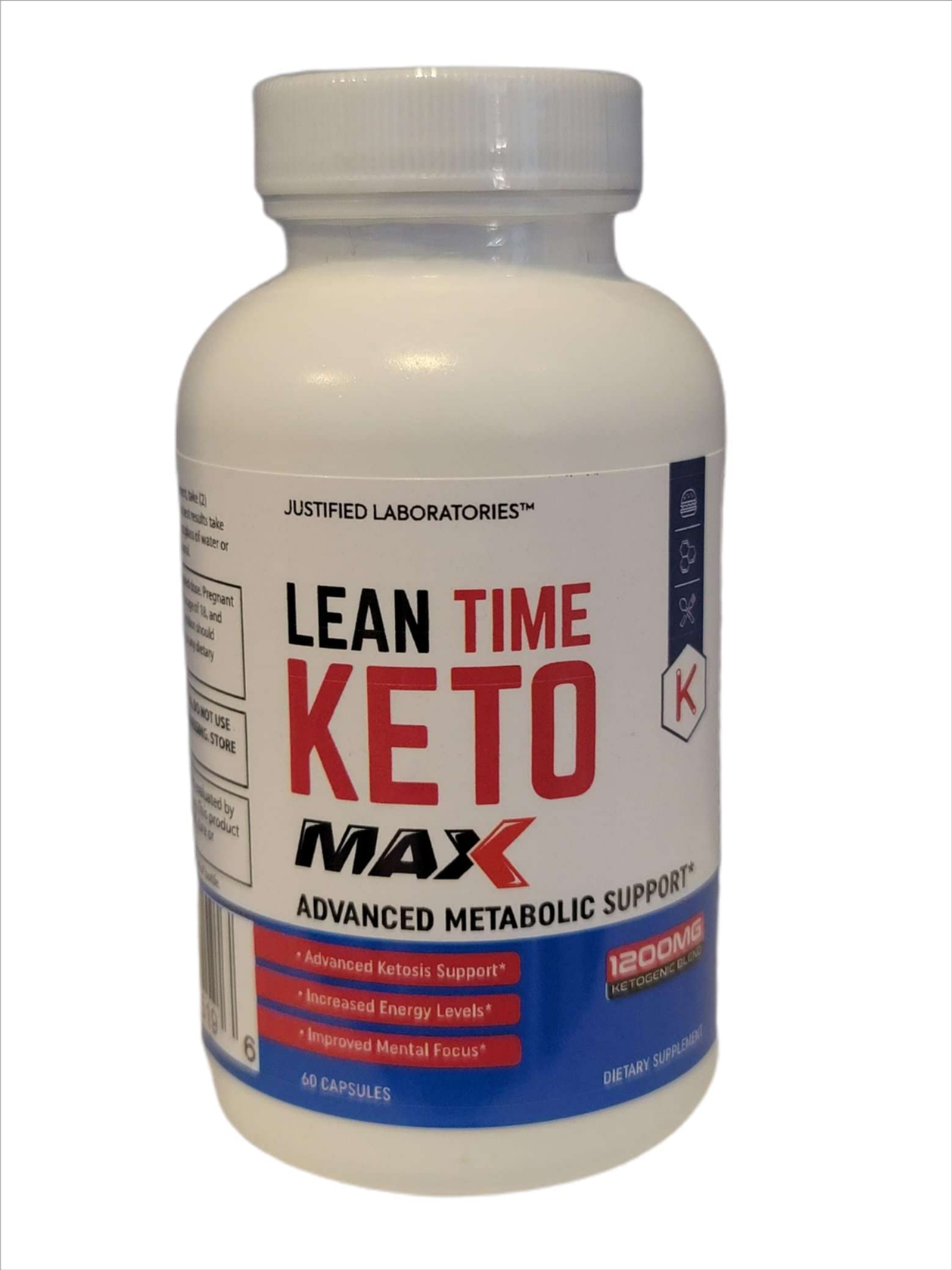 (2 Pack) Lean Time Keto 1200MG Pills Includes Apple Cider Vinegar goBHB Strong Exogenous Ketones Advanced Ketogenic Supplement Ketosis Support for Men Women 120 Capsules