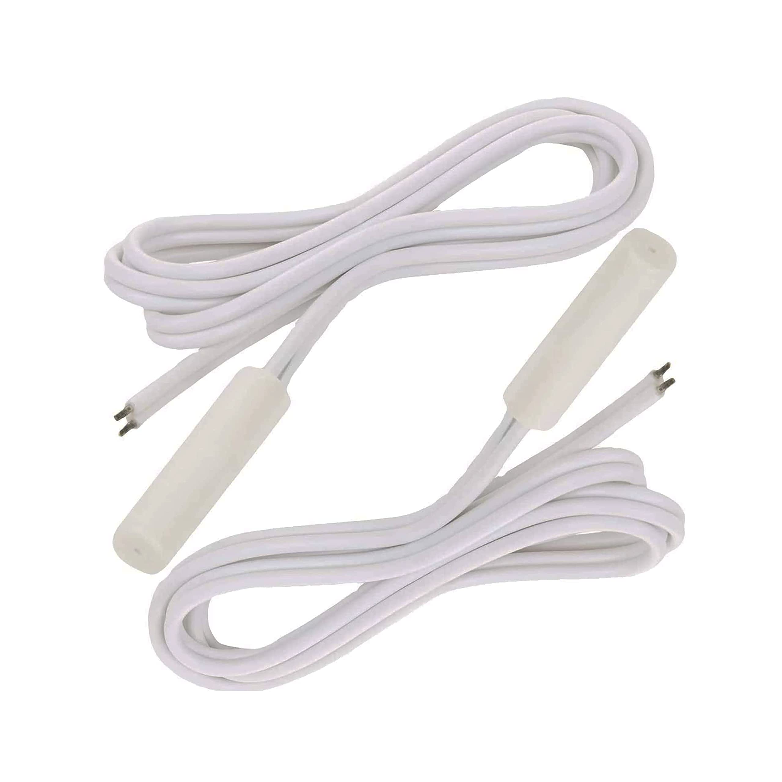 (2 PCS) WR55X10025 Refrigerator Temperature Sensor fit for Hotpoint Refrigerator Replaces 914093 AP3185407 PS304103 WR50X10027