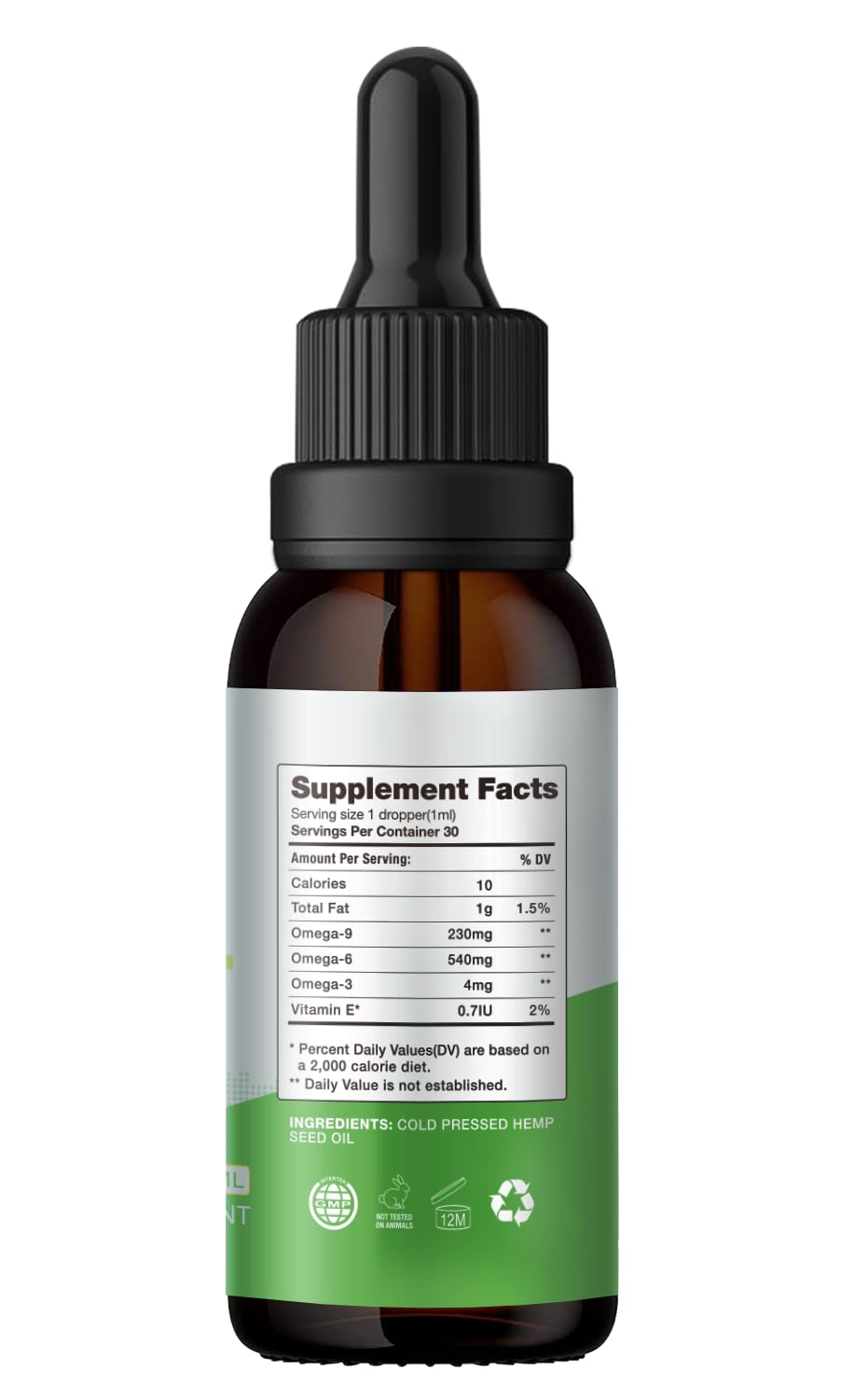 (2 Packs) Hemp Oil Drops High Potency - 2,000,000 Maximum Strength Organic Grown in The USA - Natural Hemp Tincture - C02 Extraction, Vegan, Non-GMO