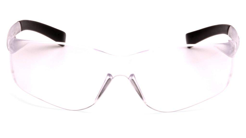 (12 Pair) Pyramex Mini Ztek Glasses Clear Frame/Clear Anti-fog Lens (S2510SNT)12
