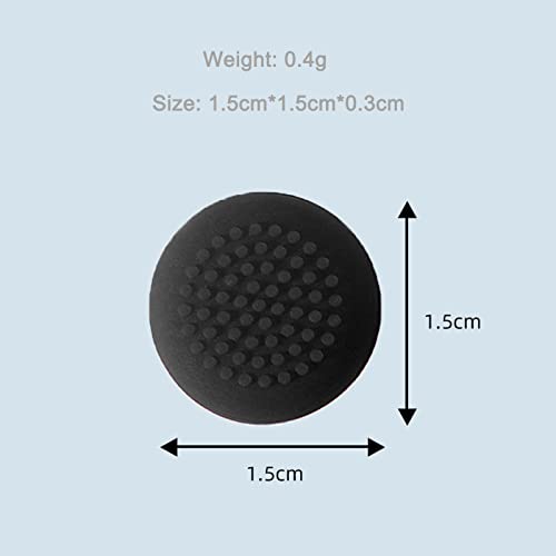 (2 Sets) Miimall Compatible for Playstation VR2 Controller Cover, Soft Anti-Slip Controller Rubber Silicone Protector Case Cover for PSVR2, Joystick Caps for PS VR2 Thumb Grip Caps-Black